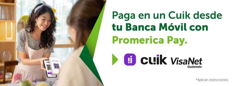 Cuik | Banco Promerica - Garmin Pay™
